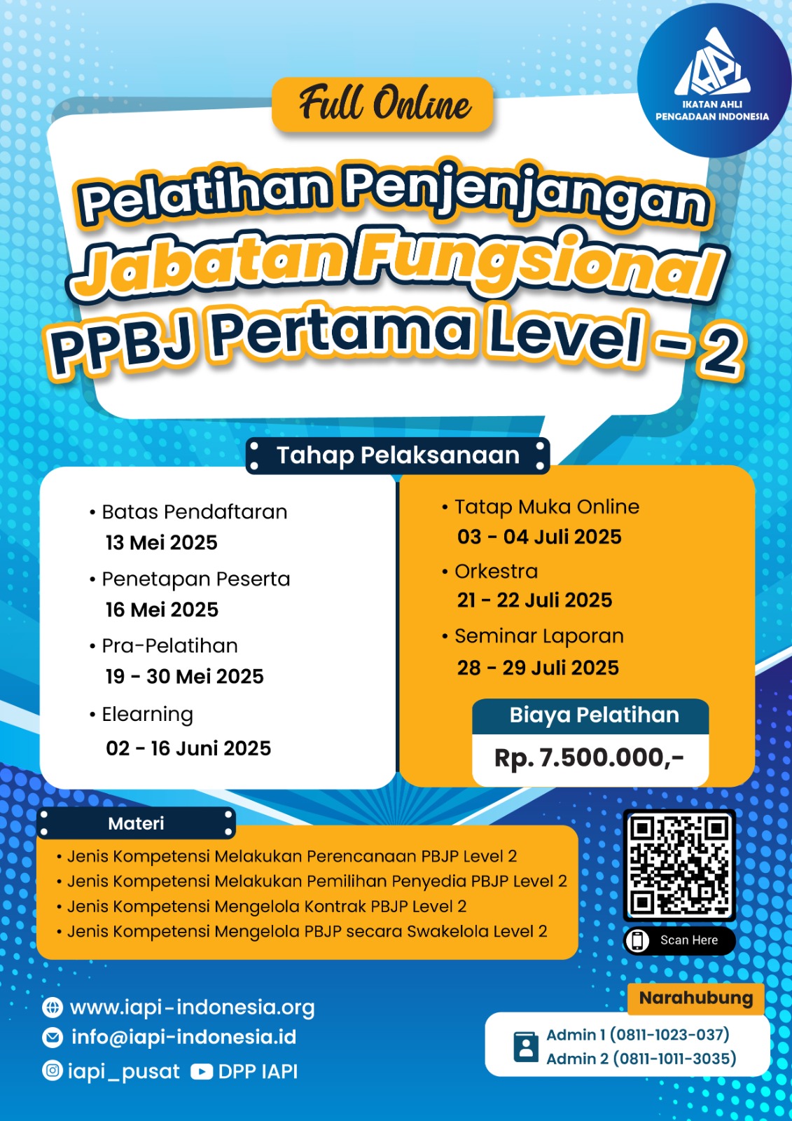 Checkout - Jabatan Fungsional PPBJ PERTAMA LEVEL – 2