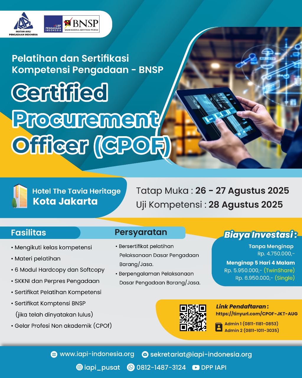 Checkout - CPOF Agustus