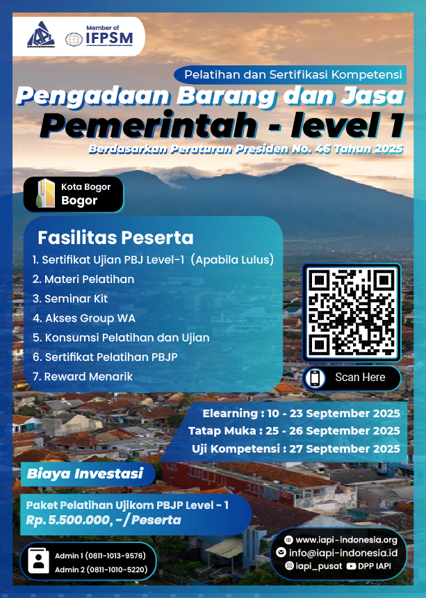 Checkout - PBJ Bogor Level1 September